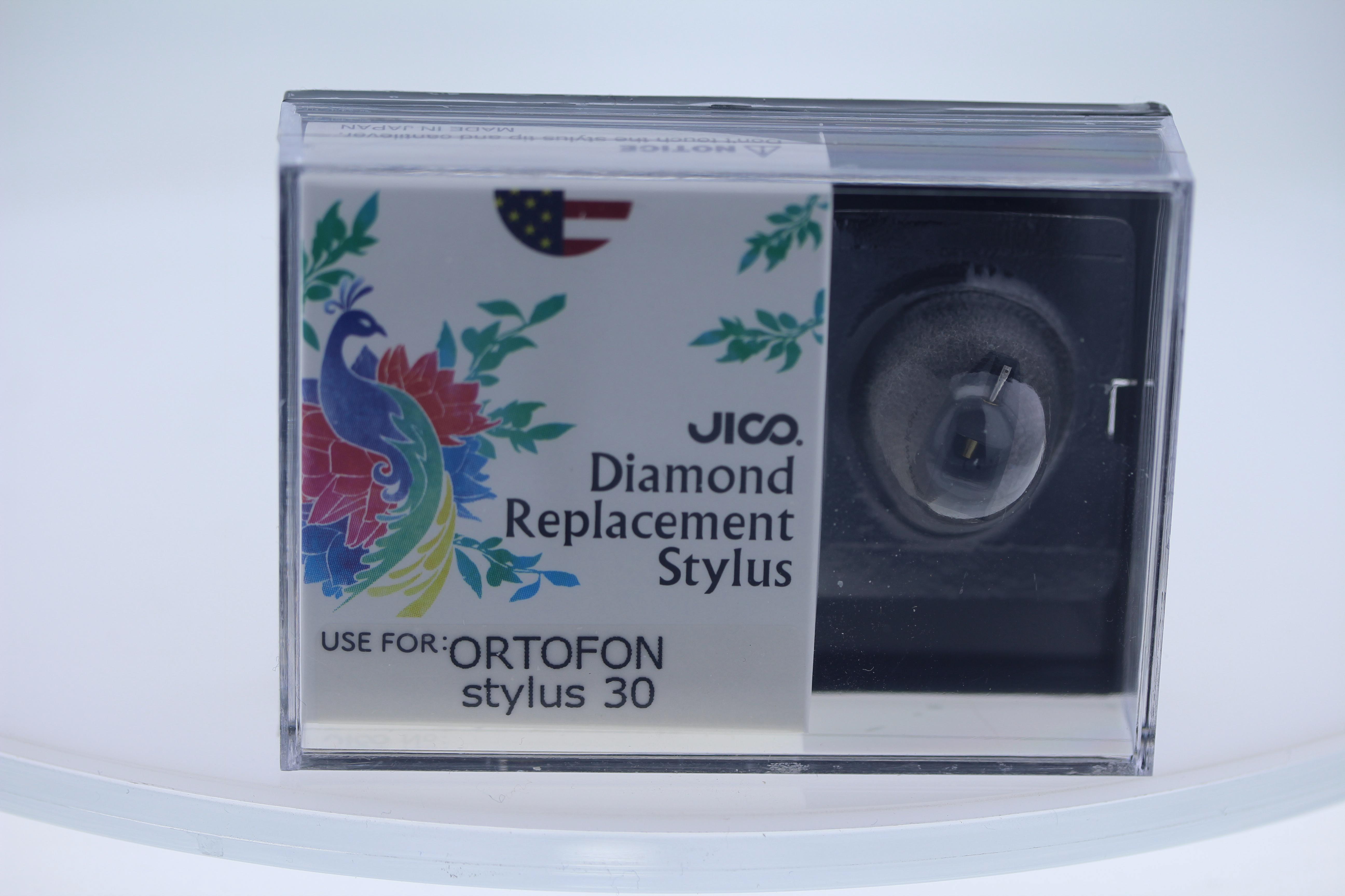 Jico stylus replacement for Ortofon Stylus 30: LP Gear