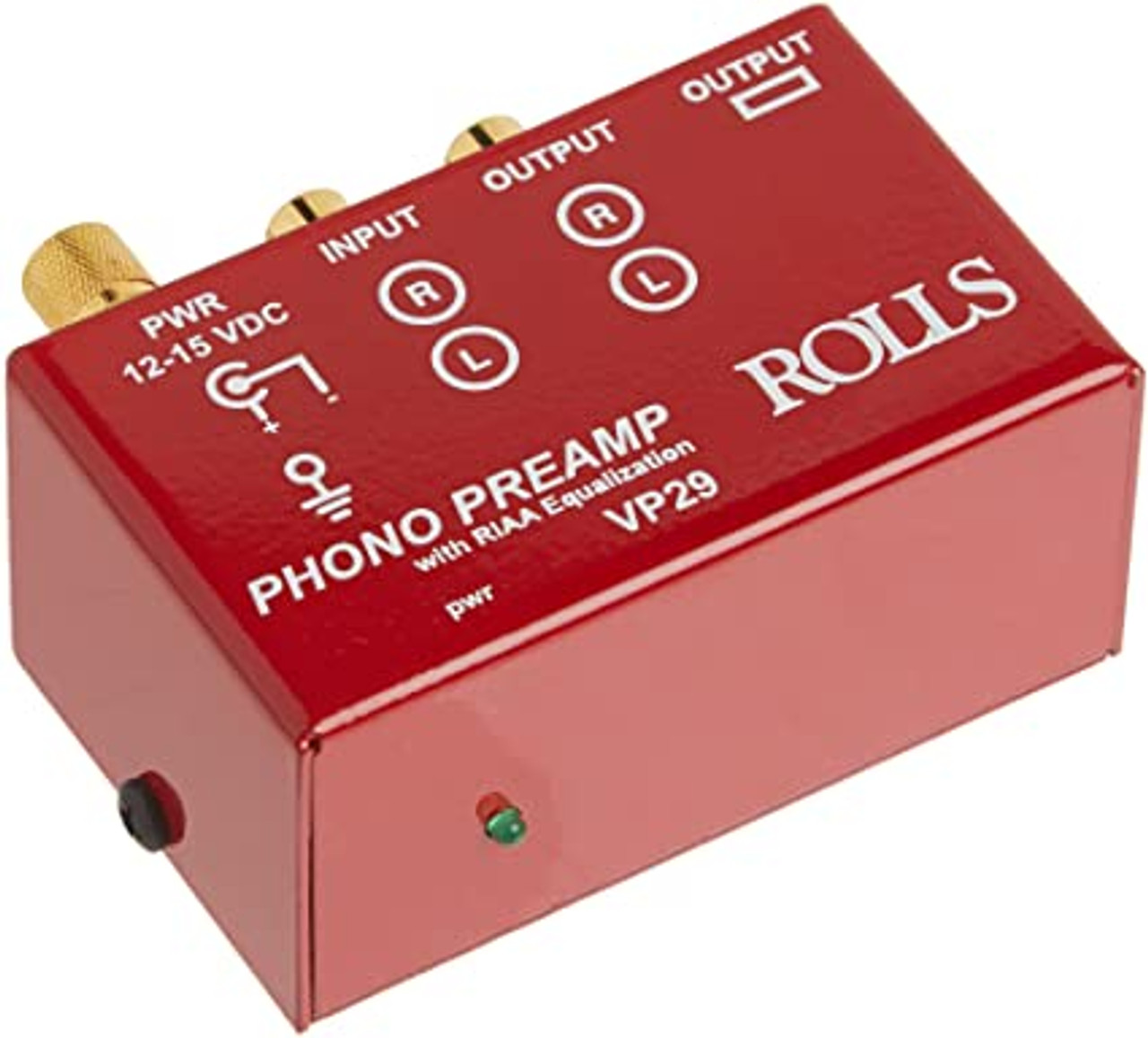 Rolls VP29 phono preamp, Crimson: LP Gear