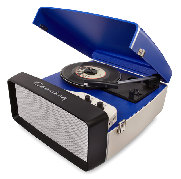 Crosley Collegiate Turntable,Crosley Collegiate Turntable-Blue/Ivory ...