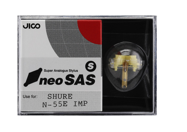 Jico neoSAS/S upgrade for Shure N44E N55E stylus | LP GEAR