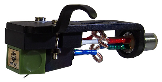 LP Gear Nagaoka MP-150 cartridge SET premounted with HD headshell