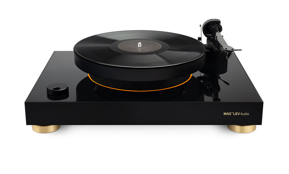 Mag-Lev ML1 Levitation turntable w/ OM10 - Black Gold | LP GEAR